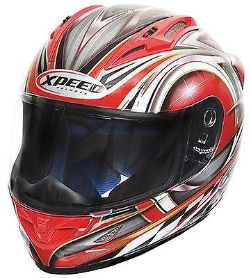 Xpeed XF705 Spider Full Face Helmet -Small/Red