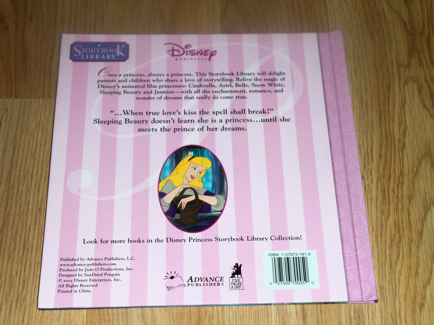 Disney Princess SLEEPING BEAUTY Storybook Library - Volume 5