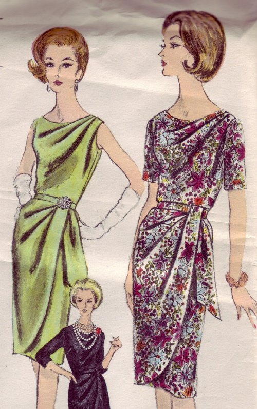 Vintage Plus Size Vogue #5434 Vintage Dress Pattern Sz 42