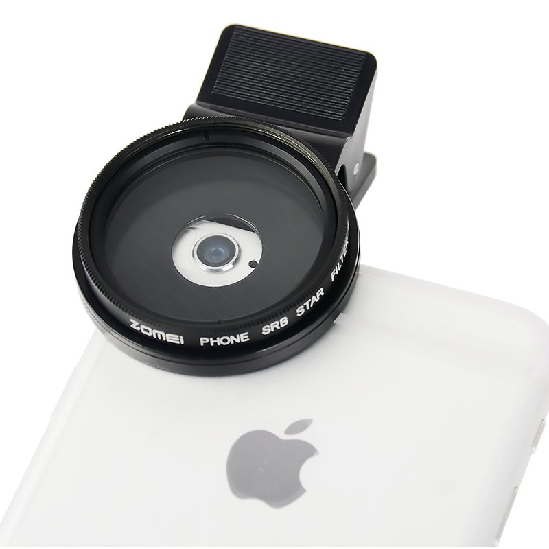 Professional Mobile Phone Filter 37mm 4 Line Star Filters Evening ND ...