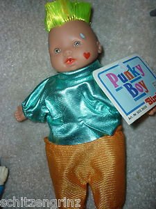 Punky Boy 8" punk made by Simba Toys Germany doll action figure
