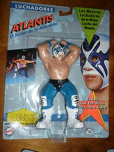 CMLL Atlantis action figure Original San Francisco Toymakers lucha libre