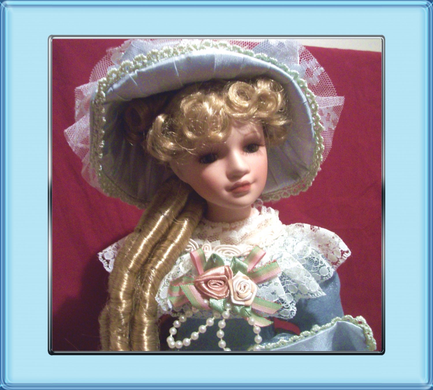 Francesca 16 inch Porcelain Doll From the Heritage Signature Collection