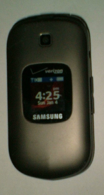 Samsung Gusto 2 SCH-U365 Gray (Verizon) Phone with charger