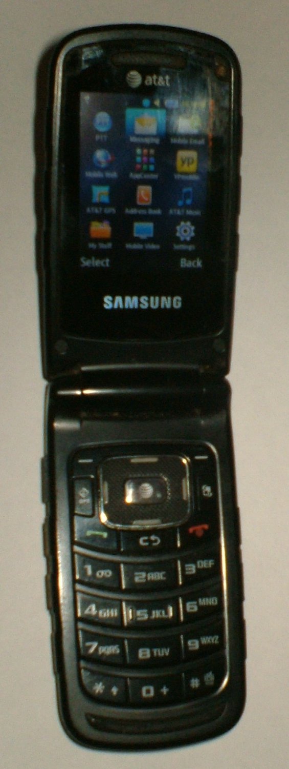 Samsung Rugby II SGH-A847 (AT&T) GSM Cellular Phone with charger