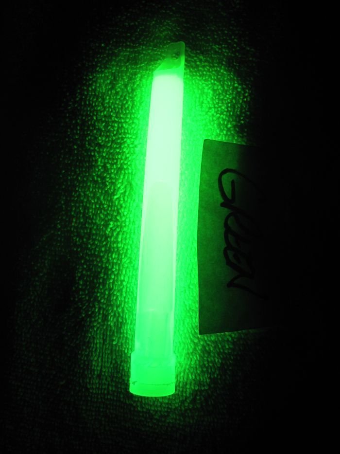 10 Military CHEM LIGHTS 12 Hour Glow Light Sticks Safety (GREEN) 6" Long