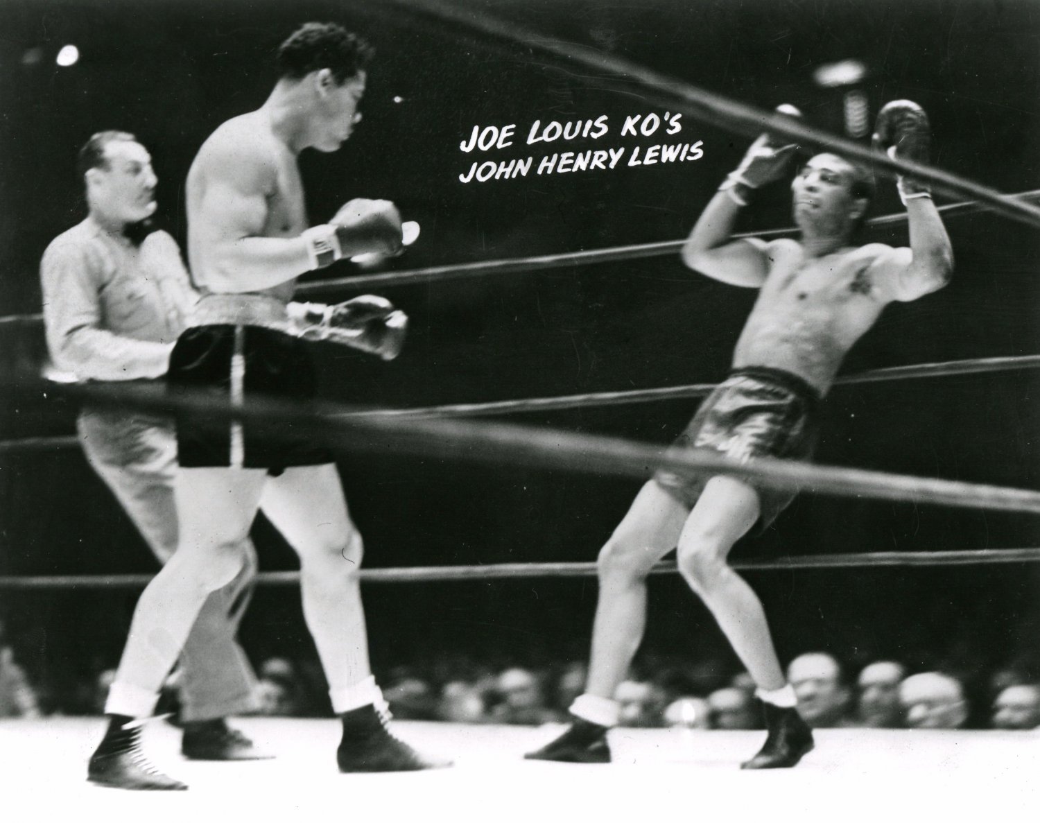 Joe Louis Photo Heavyweight Boxing Champion John Henry Lewis