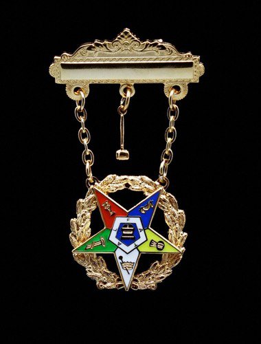 OES Order Eastern Star Past Worthy Matron Masonic Jewel