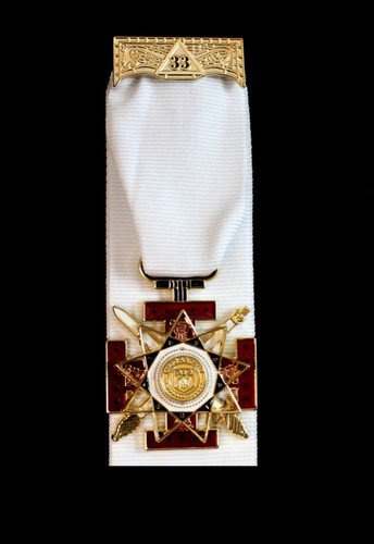 33rd Degree Scottish Rite Jewel Freemason Masonic