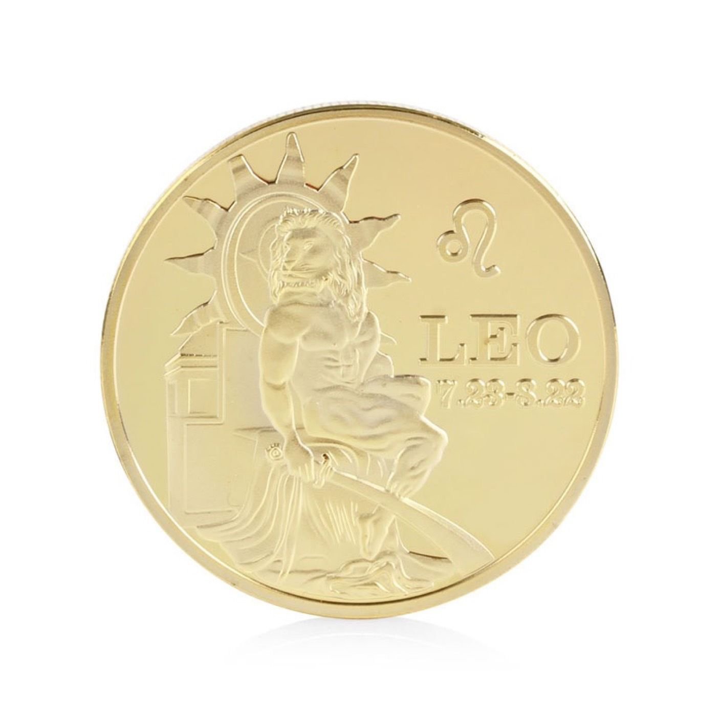 Leo Zodiac Horoscope Collectors Coin