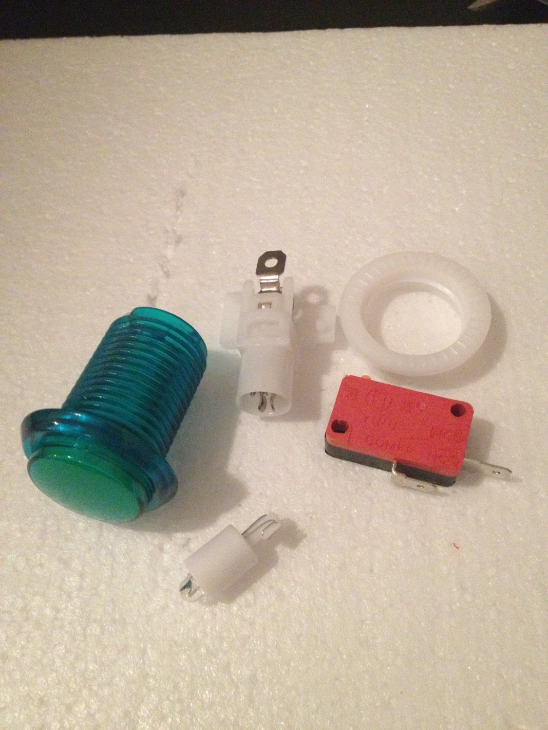 NEW LED lit illuminated Arcade Push Buttons Mame Multicade pushbutton ...