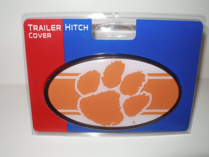 Clemson University Plastic Trailer Hitch Cover