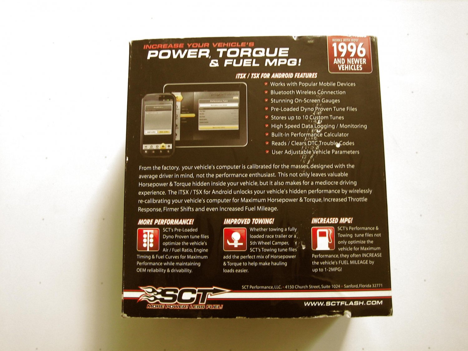 NEW SCT Performance 4015 iTSX/TSX Tuner Android Wireless Vehicle Programmer