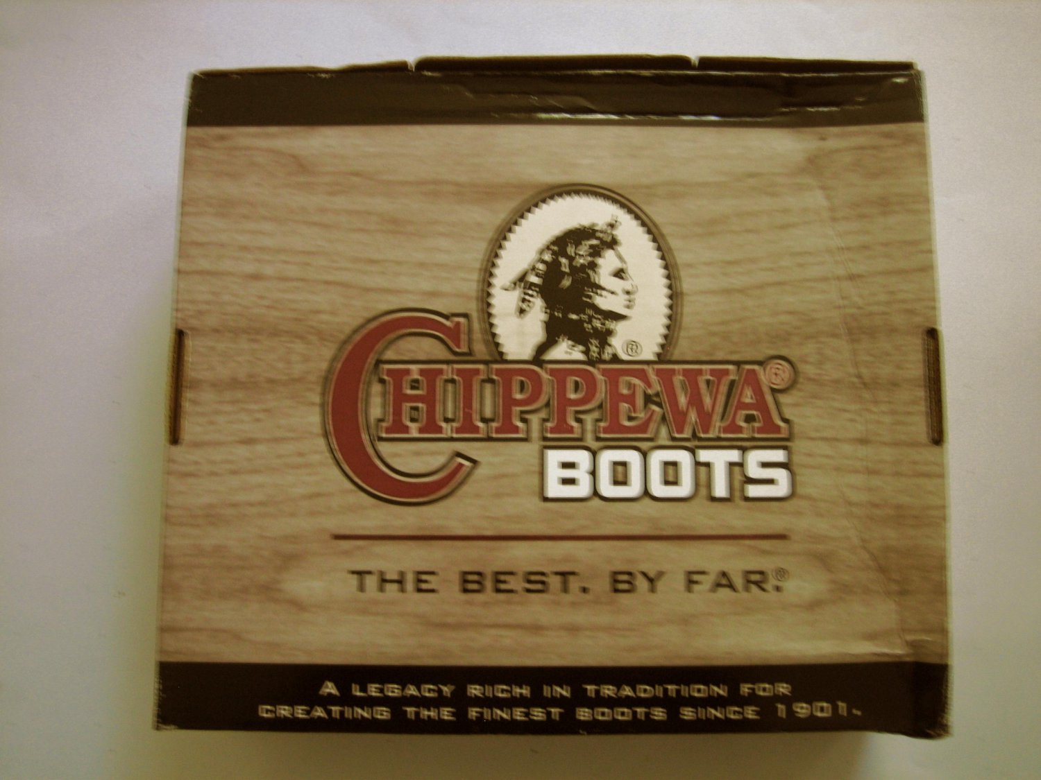 NEW Chippewa Men's 6" Rugged Handcrafted Lace-Up Boots Size 9D