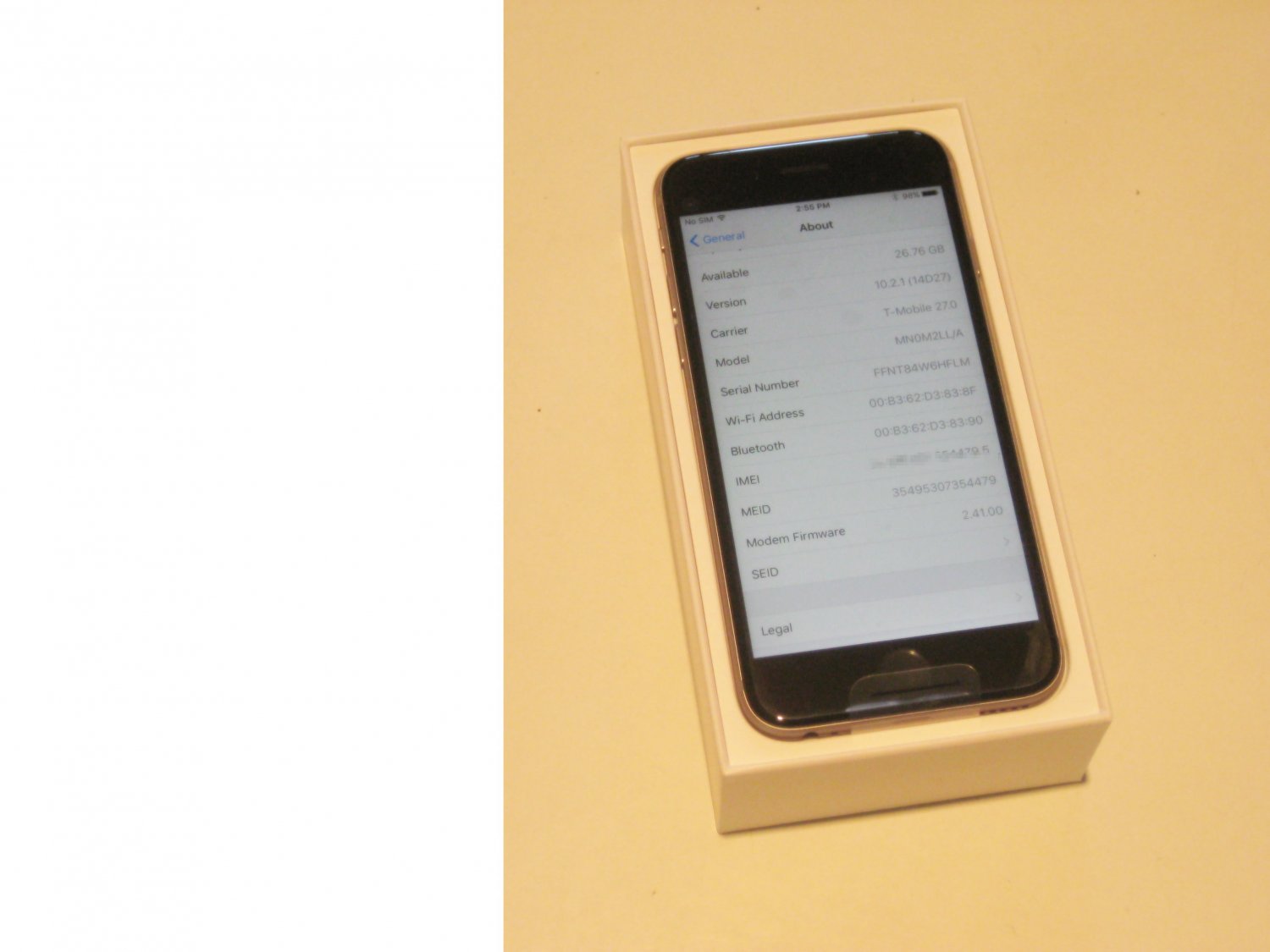 UNLOCKED 32gb Iphone 6s A1633 Bundle!! (New)