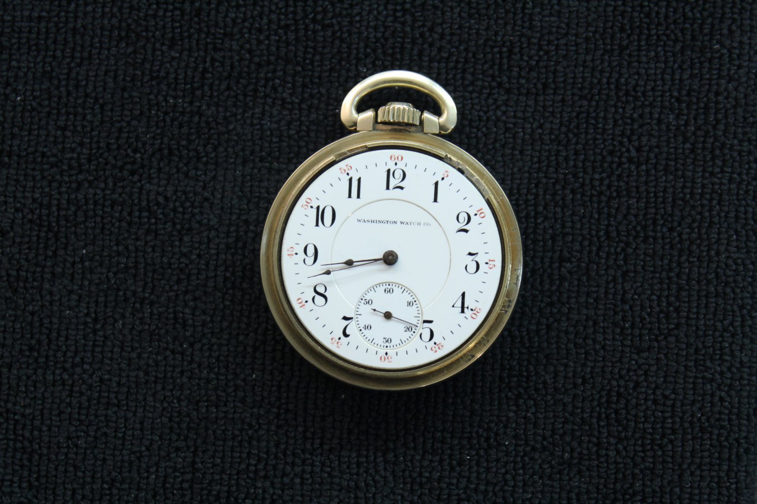 Sold Washington Watch Co. 21 jewel, 16 size, Army & Navy model 1918 ...