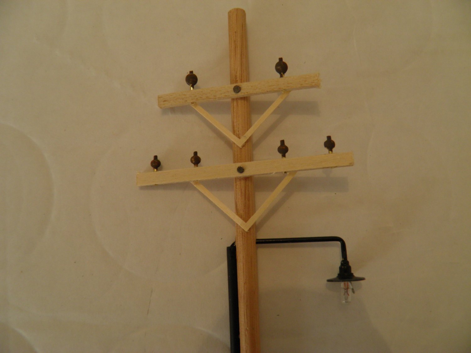 O Scale Power Poles