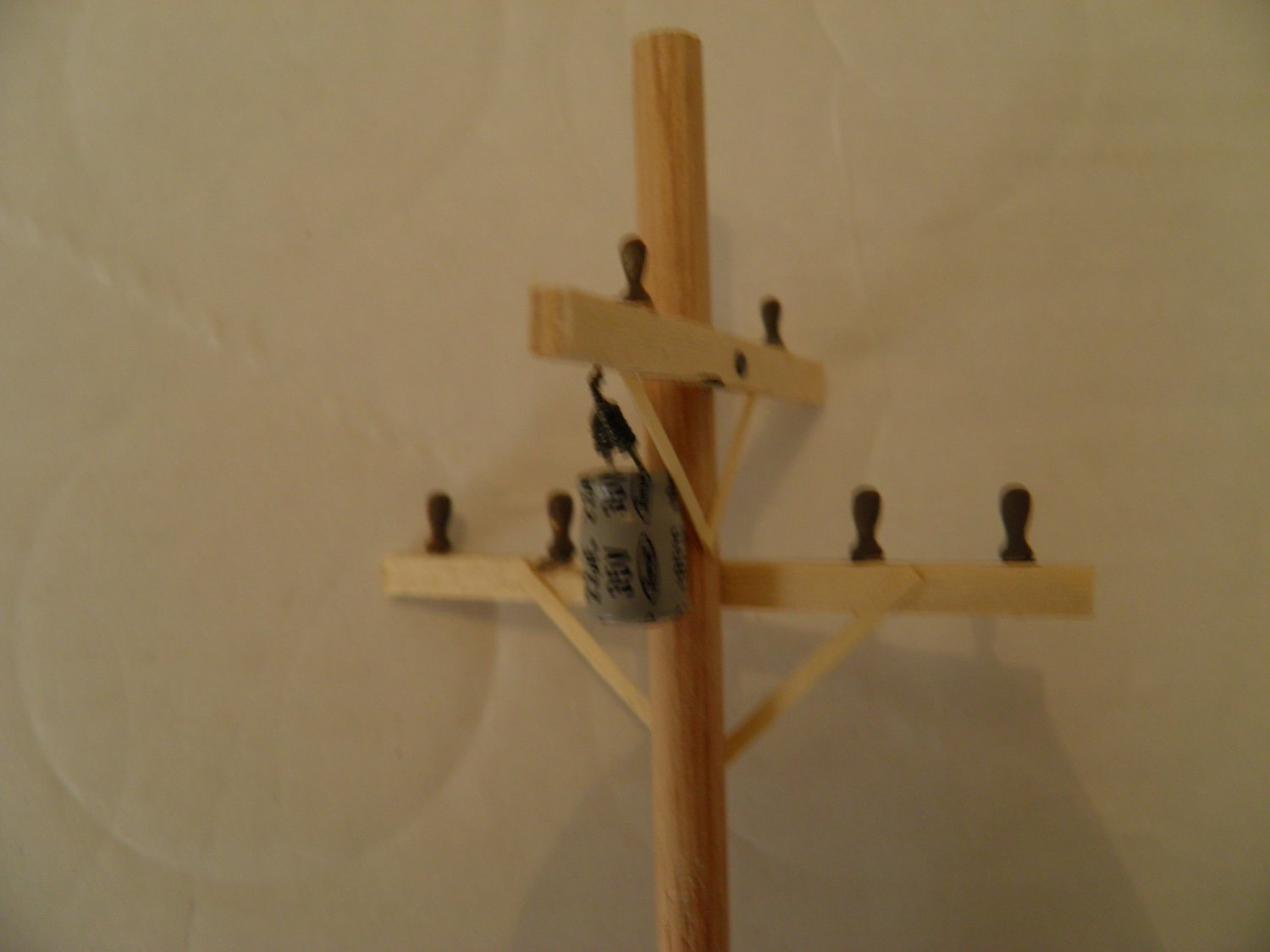 O Scale Power Poles