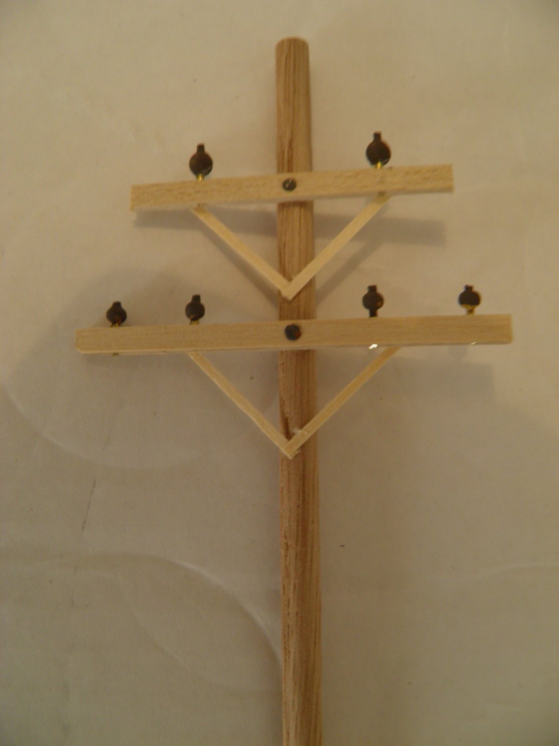 O Scale Power Poles
