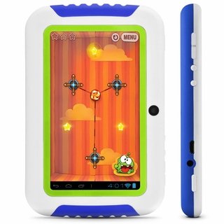 Ematic FTABMB2 Blue FunTab Mini 4.3" Touch Screen Tablet for Kids