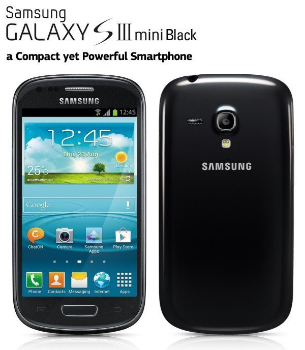 Samsung Galaxy S III Mini i8190 Black UNLOCKED Android Smartphone