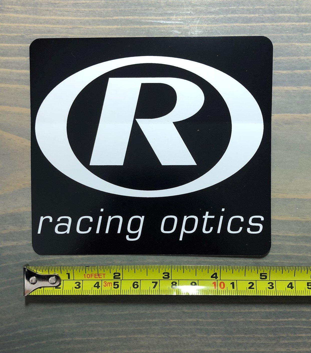 Racing Optics Sticker Decal Snowmobile Motorcycle Gear Jacket Goggles ...