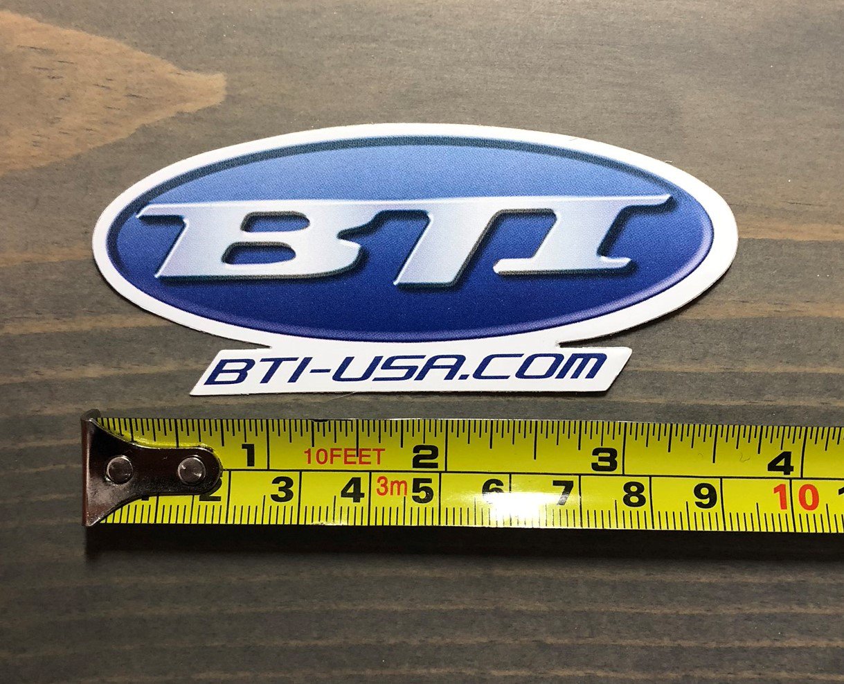 BTI Bikes Sticker Decal Bicycle BTI Mountain Road Cycle MTB Tri
