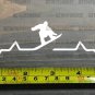 Snowboarder Sticker Decal 5.5" Snowboard Heartbeat Burton Lib Tech K2 ...