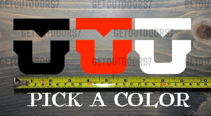 Union Bindings Sticker Die Cut 3" Decal Ski Snowboard Red White Black XO