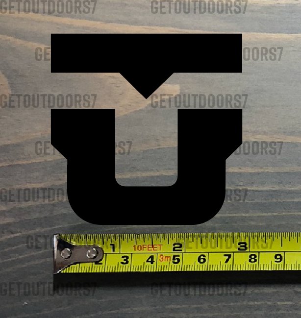 Union Bindings Sticker Die Cut 3" Decal Ski Snowboard Red White Black XO