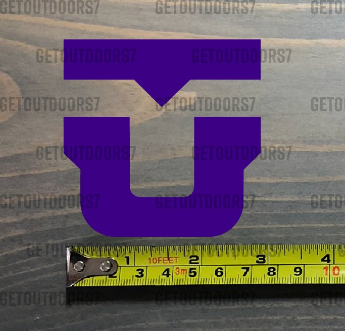 Union Bindings Sticker Die Cut 3" Decal Ski Snowboard Red White Black XO