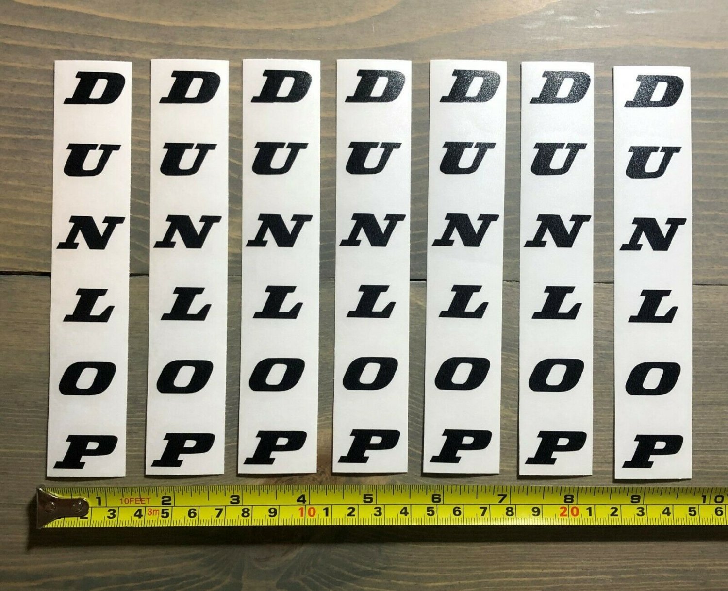 Dunlop Sticker Decal Pack Bikes DIE CUT 6" Tall Bicycle Mountain Bike ...