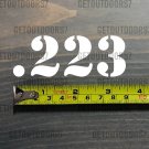 .223 Sticker Decal 3.5" Ammo Can Box Label Ammunition Case DIE CUT ...