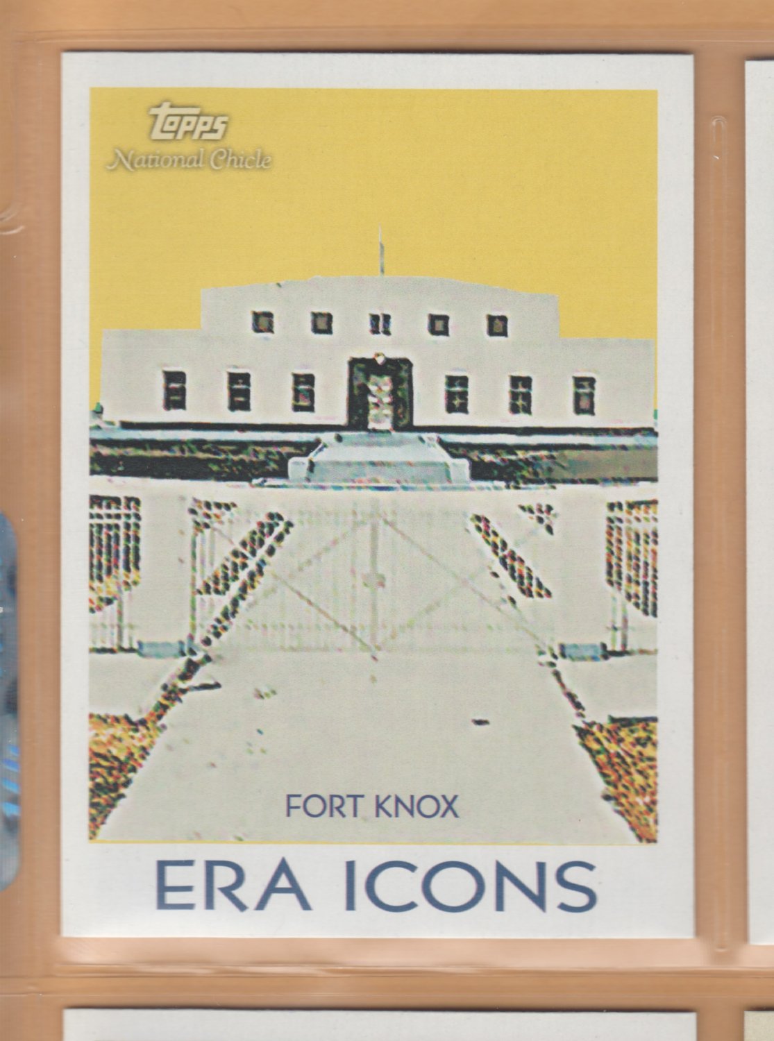 2009 Topps National Chicle Era Icons Fort Knox