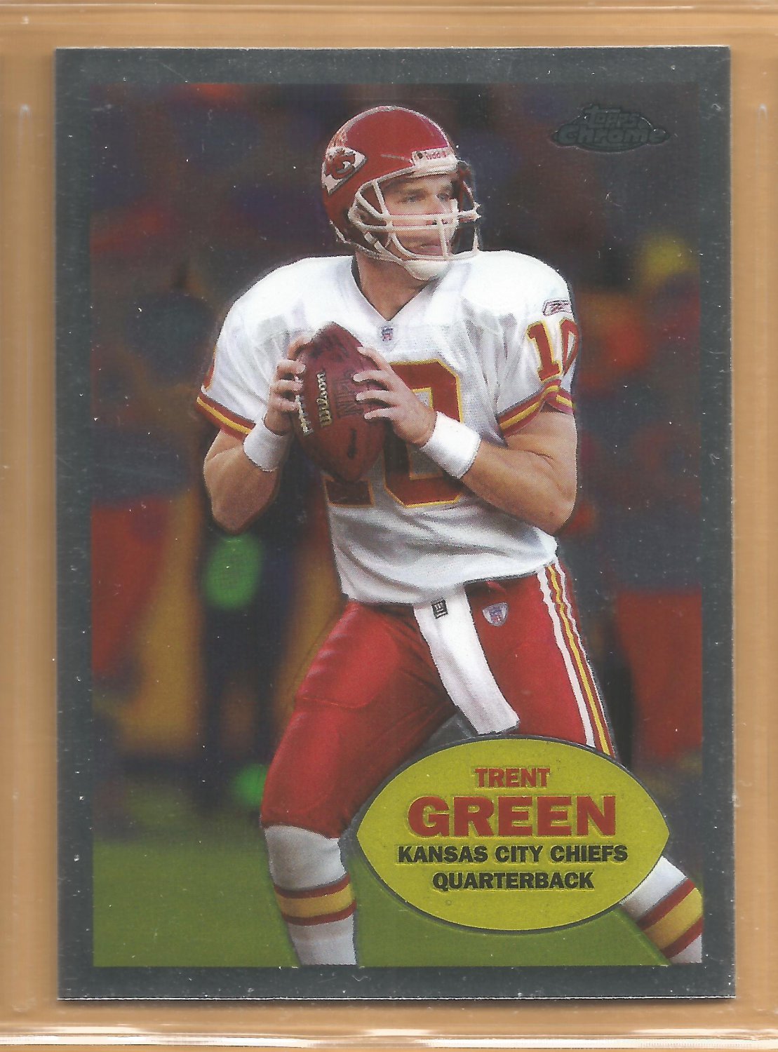 2005 Topps Chrome Throwbacks Trent Green Chiefs