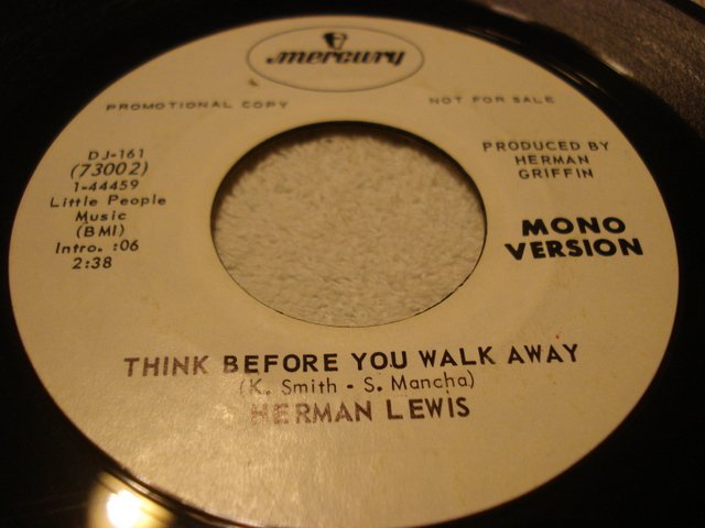 HERMAN LEWIS-LISTEN-PROMO-THINK BEFORE YOU WALK AWAY