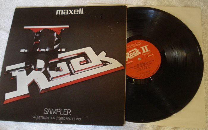 Various ‎– Maxell Rock II Sampler/ RCA DPL-1-0466/ 1980