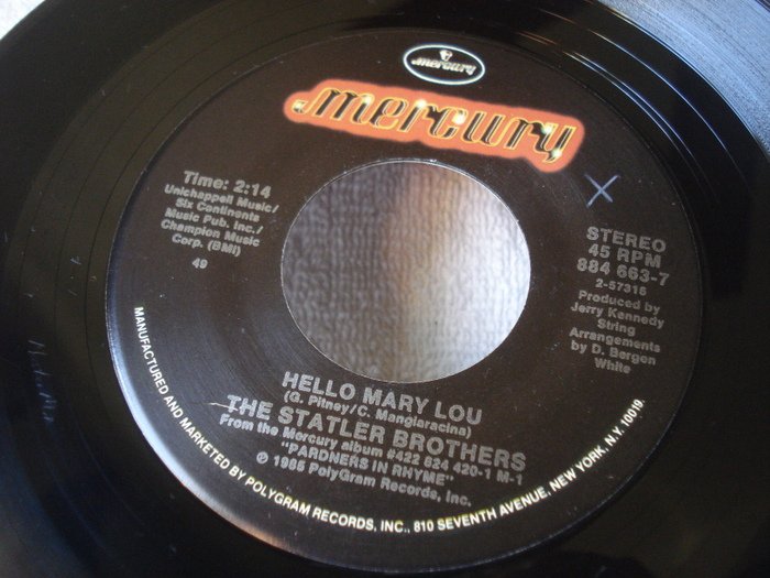 THE STATLER BROTHERS-HELLO MARY LOU ♫ LISTEN/ N.M.