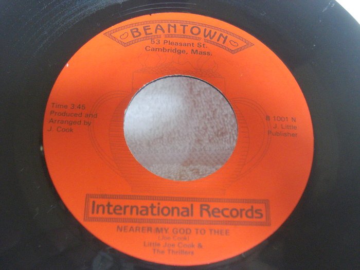 LITTLE JOE COOK & THE THRILLERS-LISTEN ♫ NEARER MY GOD