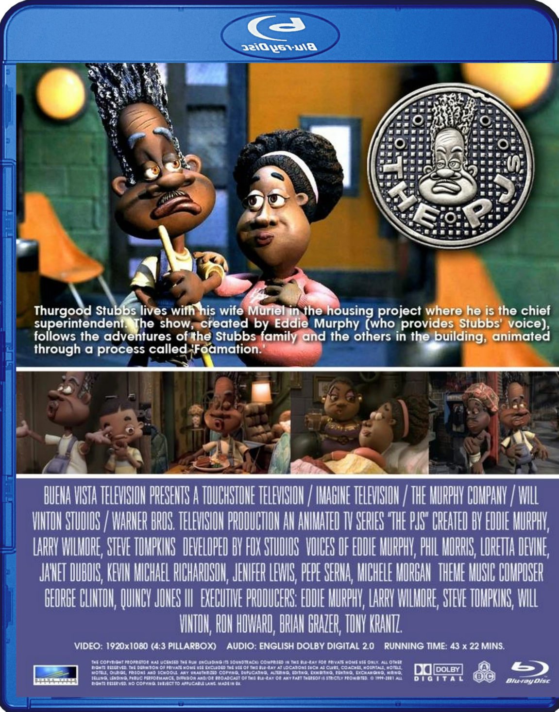 The PJs Blu-Ray [1999-2001] 2BD set The Complete Series