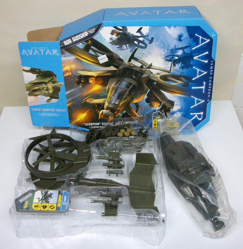 Avatar RDA Scorpion gunship vehicle playset James Cameron's movie ...