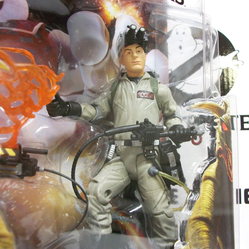 Ghostbusters The Rookie figure w/ Ghost Trap video game Matty Mattel 2011