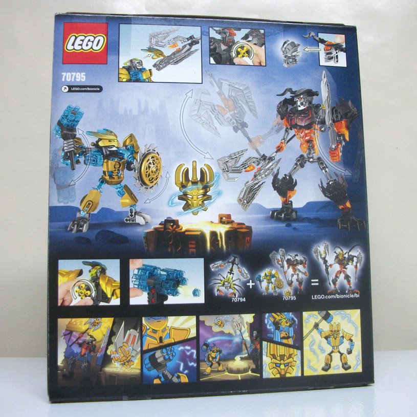 Lego Bionicle Mask Maker vs Skull Grinder set 70795 - 171 pcs 2015