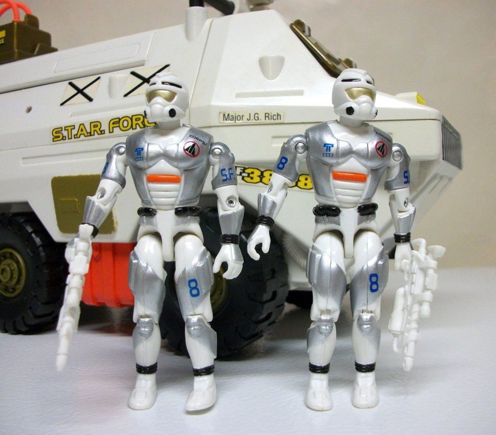 Lanard Star Force Mobile Ground Support vehicle The Corps figures lot ...