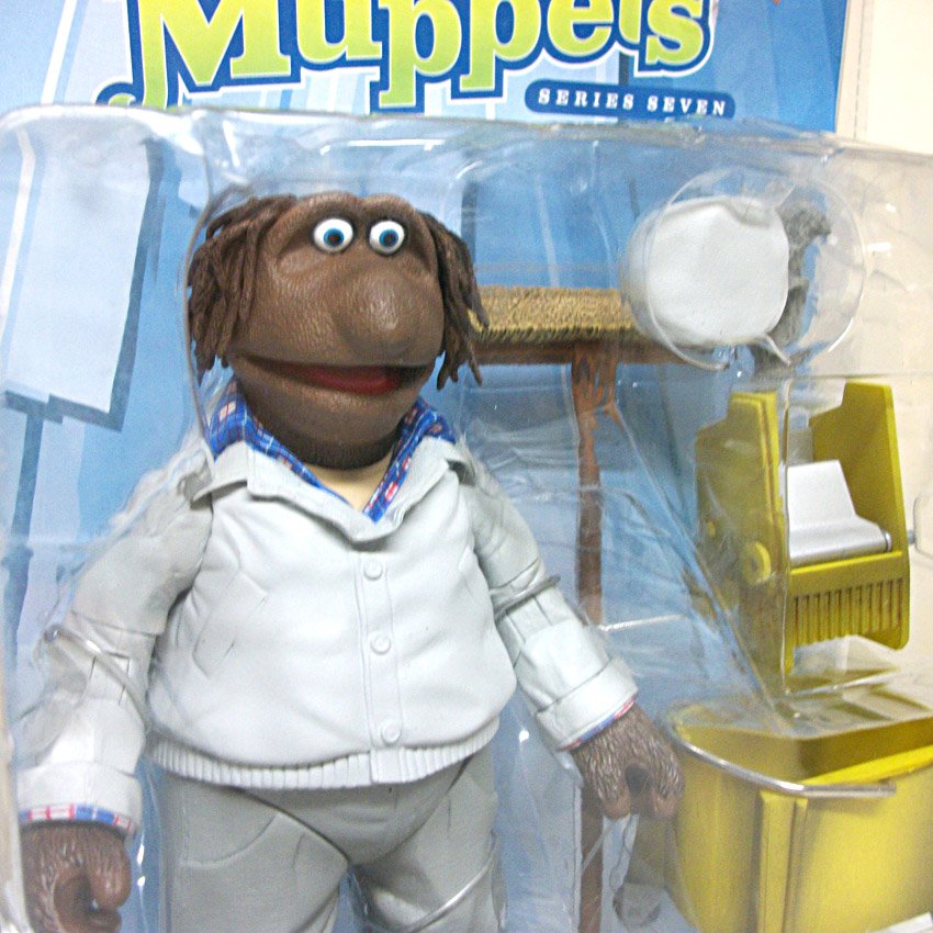 2004 Muppet Show Beauregard figure Series 7 janitor stagehand Palisades ...