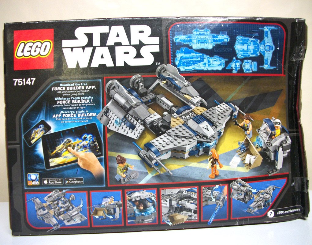 Lego Star Wars Star Scavenger 75147 set 4 mini figures droids vehicle ...