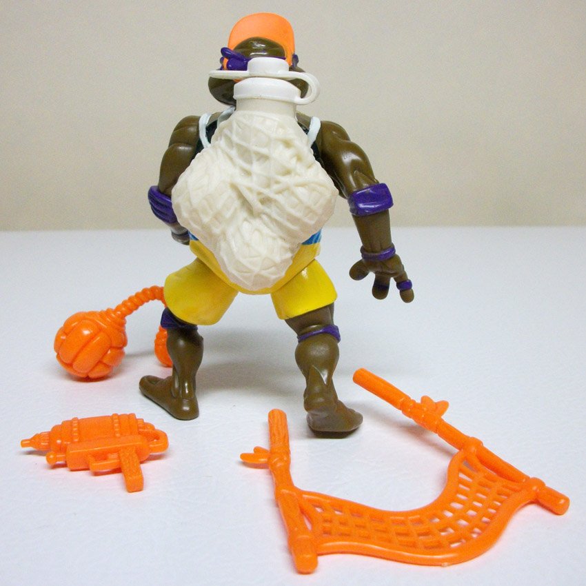 Spike 'N Volley Don 1992 sewer spitting TMNT figure vintage donatello ...