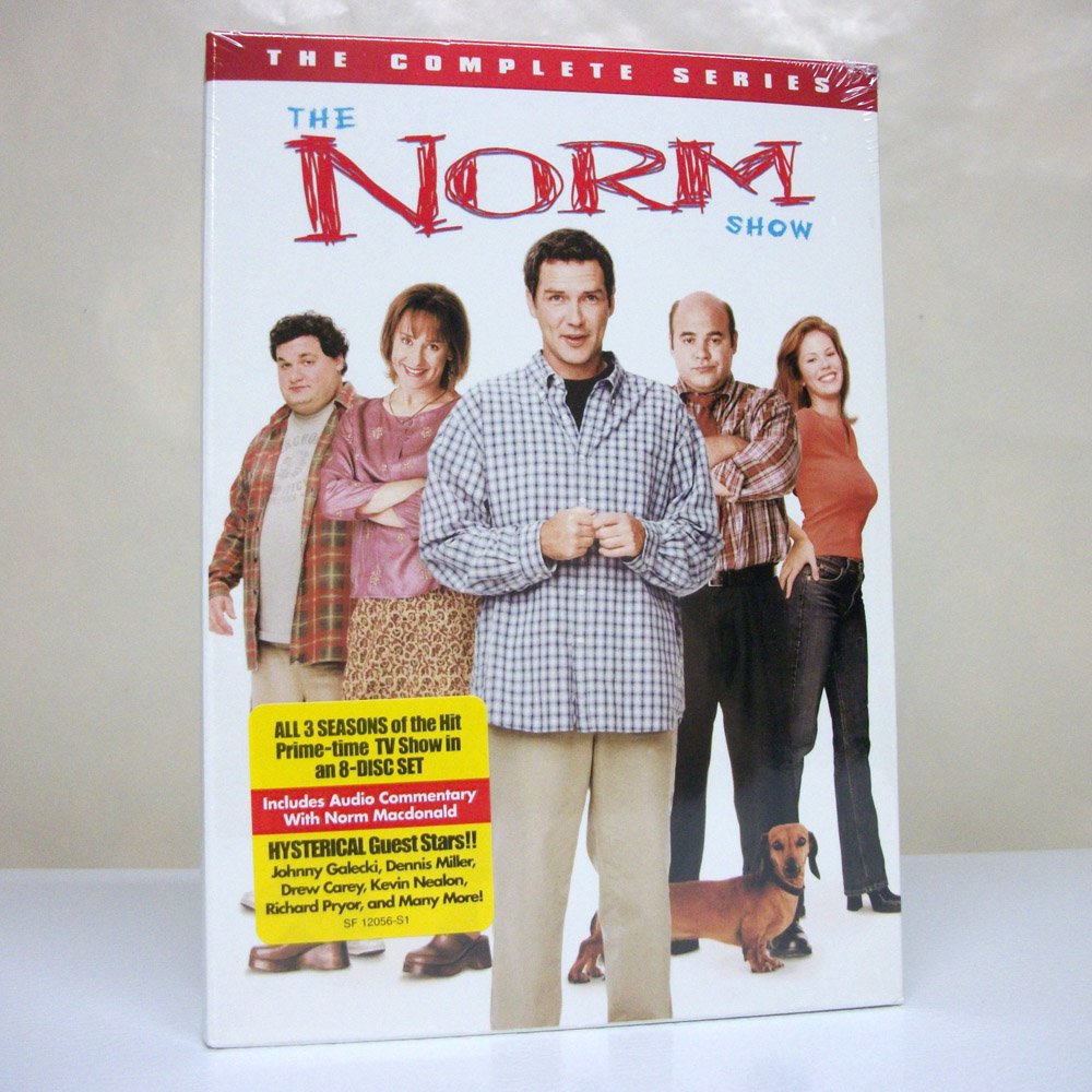 The Norm Show Complete Series NEW SEALED 8-disc DVD set tv mcdonald OOP Shout Factory 2010