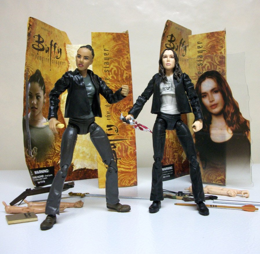 Buffy Faith, Kendra loose figures 2007 Graduation Day Becoming the ...