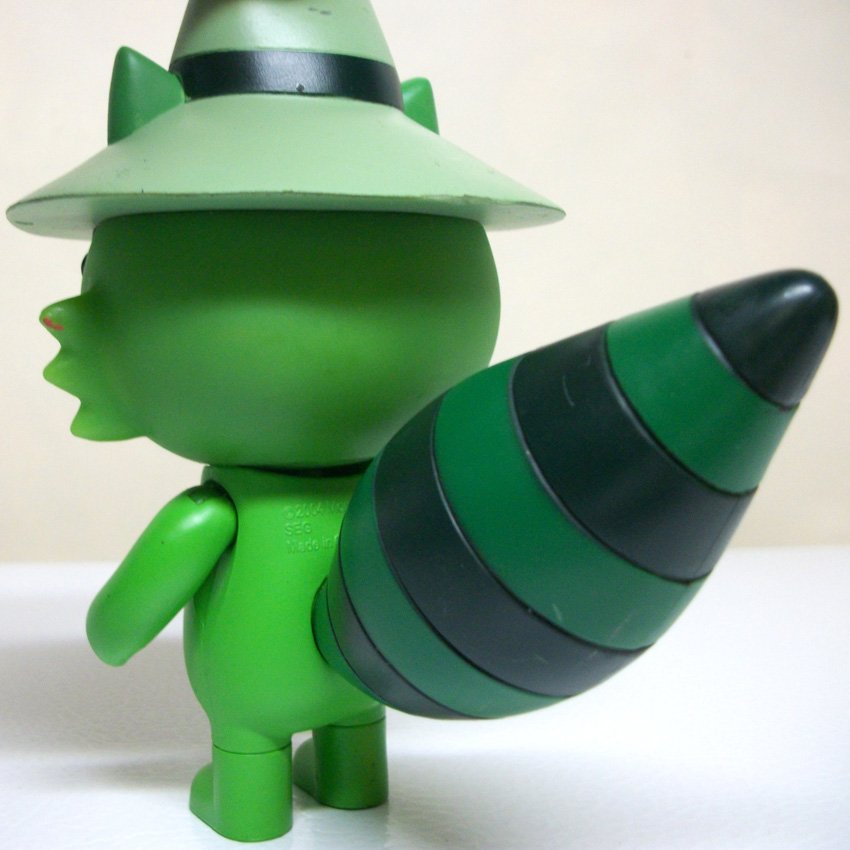 Happy Tree Friends Shifty vinyl figure green raccoon collectable toy ...